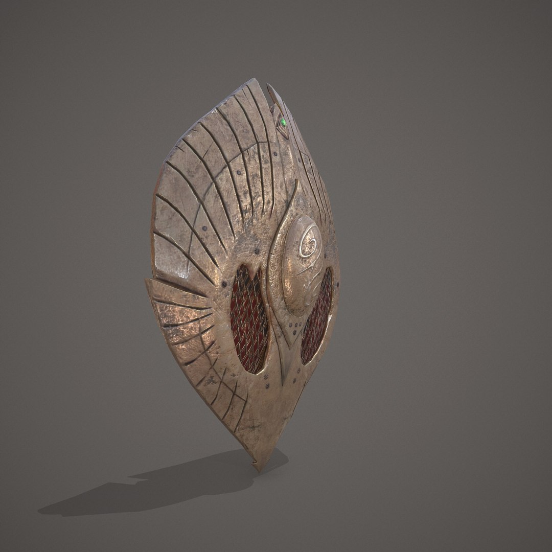 3D Elves Shield Games Model - TurboSquid 1392781