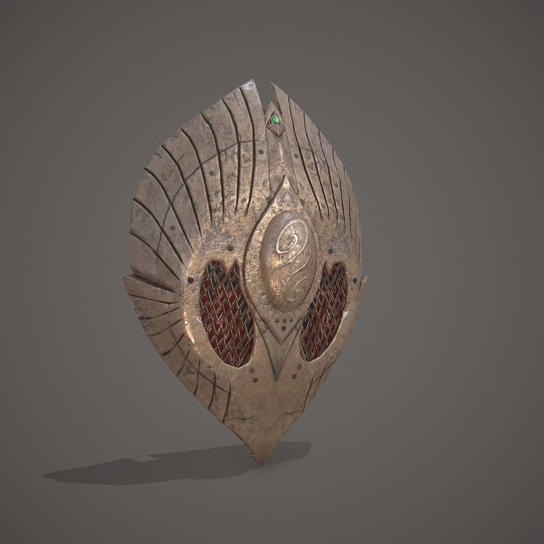 3D Elves Shield Games Model - TurboSquid 1392781
