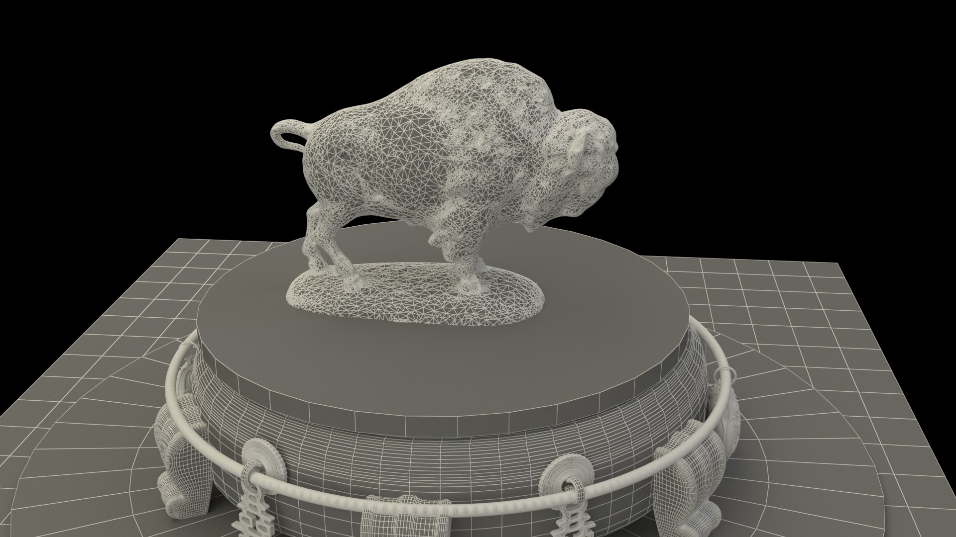 3D Bison - TurboSquid 2260128