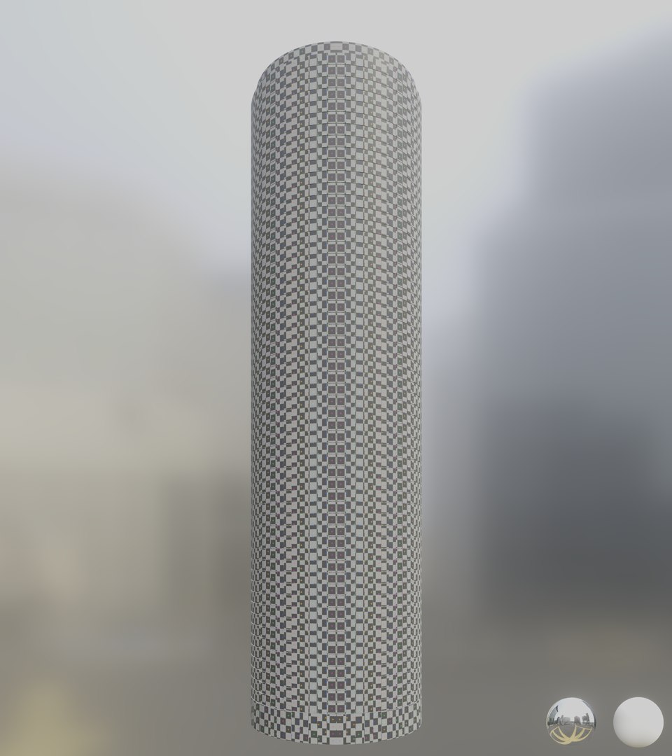 Parametric Building 1b1 3D model - TurboSquid 1988329