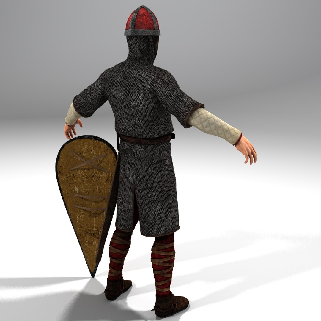 Norman Knight 3D Model - TurboSquid 1396775