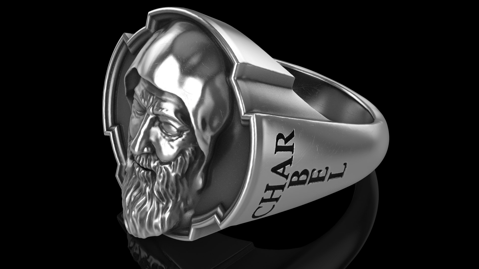 Ring Saint Charbel Makhlouf 3D Model - TurboSquid 1607460