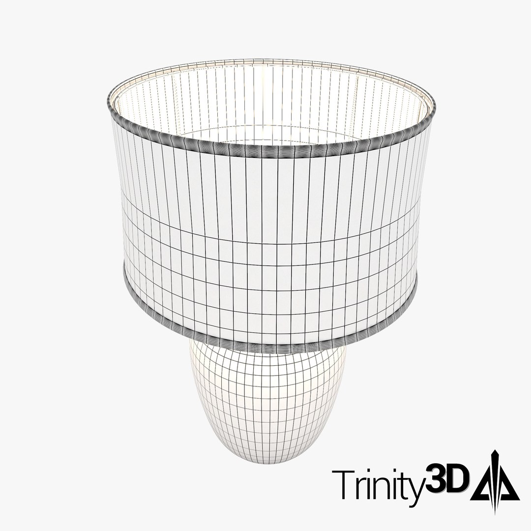 3D Lamp Ceramic Glazed Model - TurboSquid 1589487