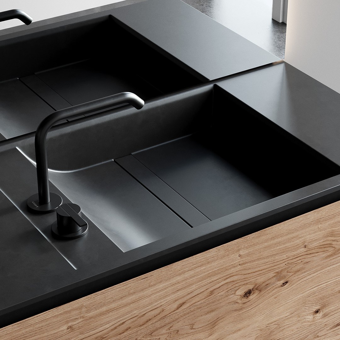 Inbani Strato Vanity Unit Set 7 3D model - TurboSquid 1812380