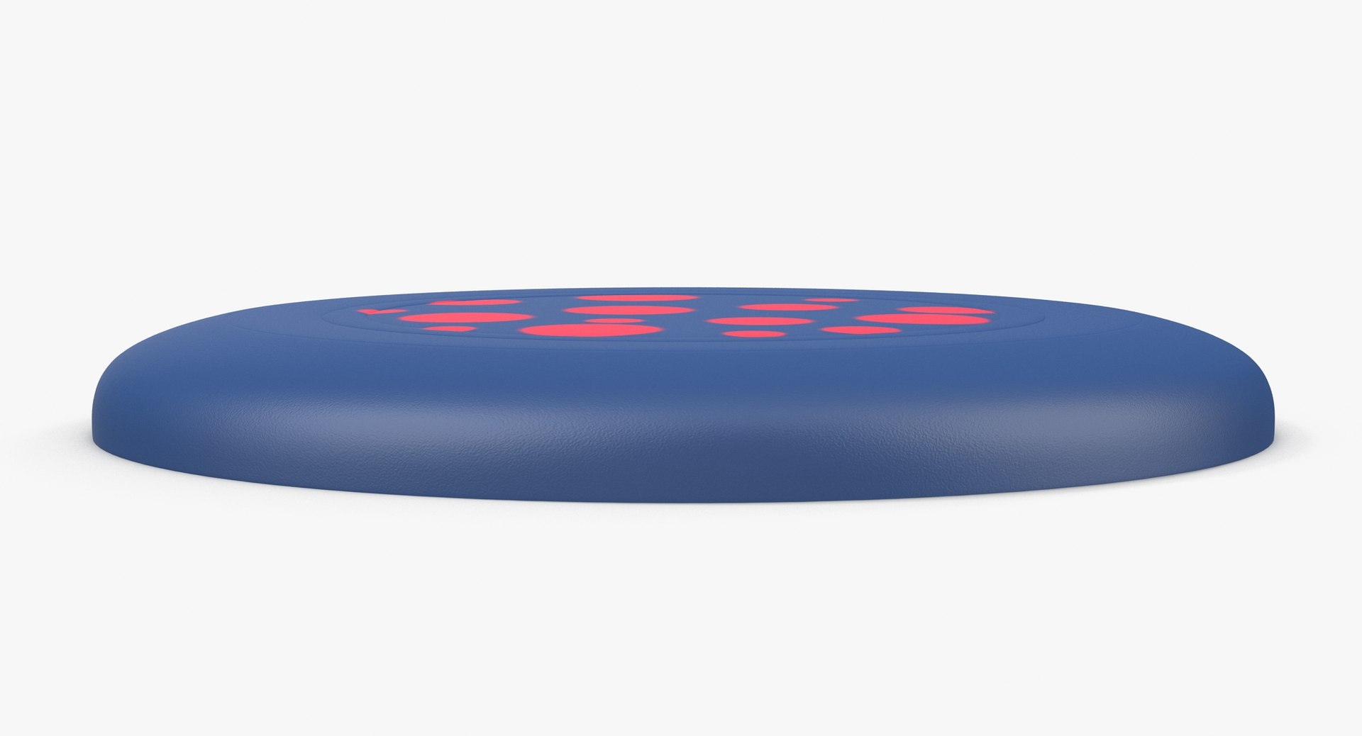 3d model frisbee dots