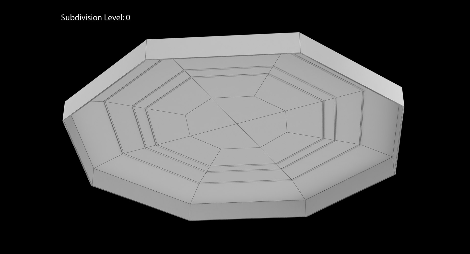 3d model frisbee dots