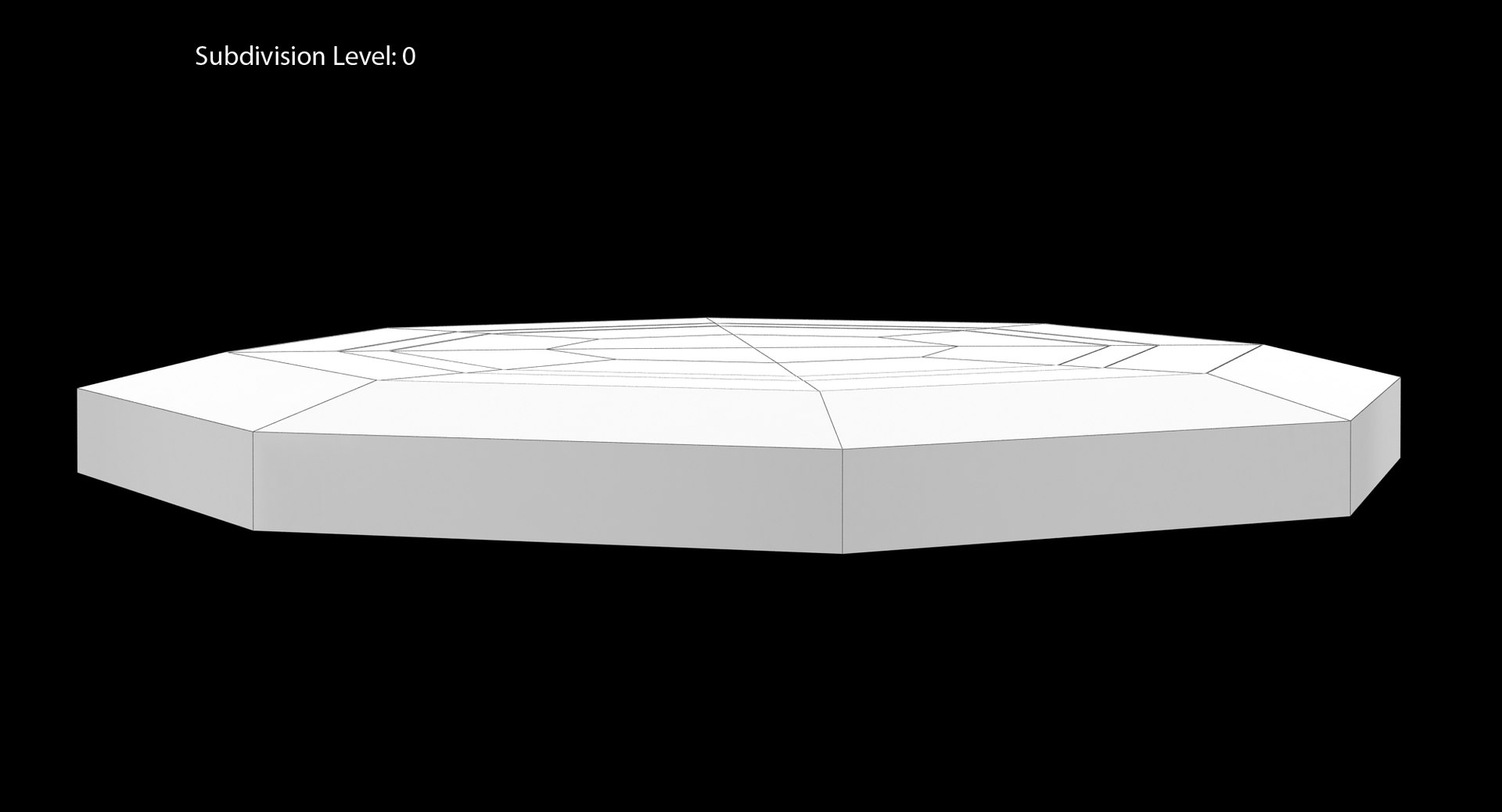3d model frisbee dots