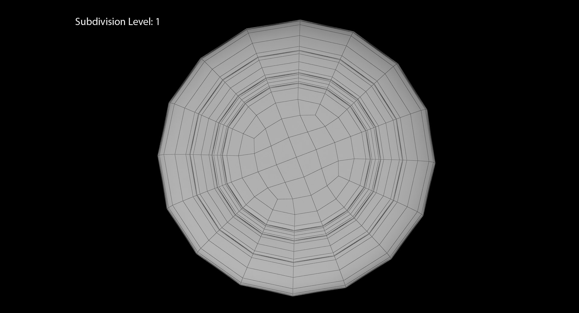 3d model frisbee dots