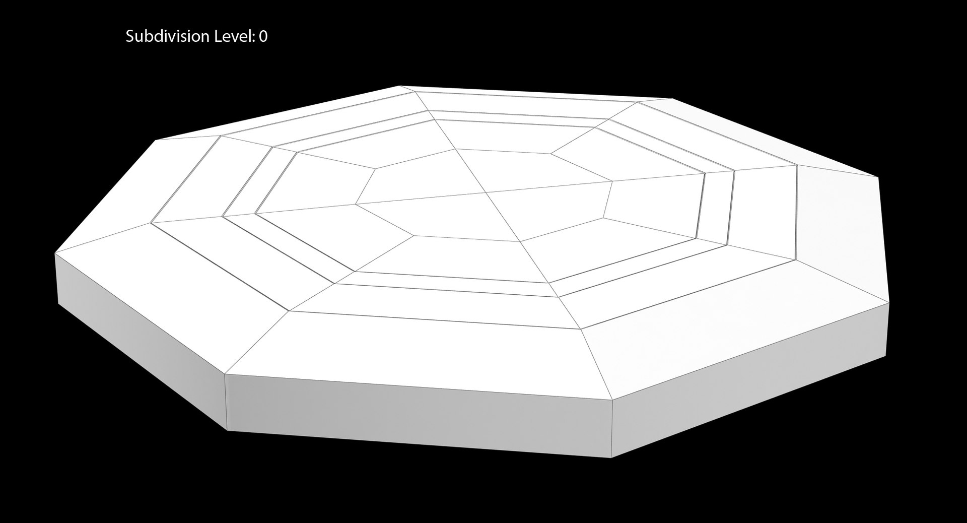3d model frisbee dots