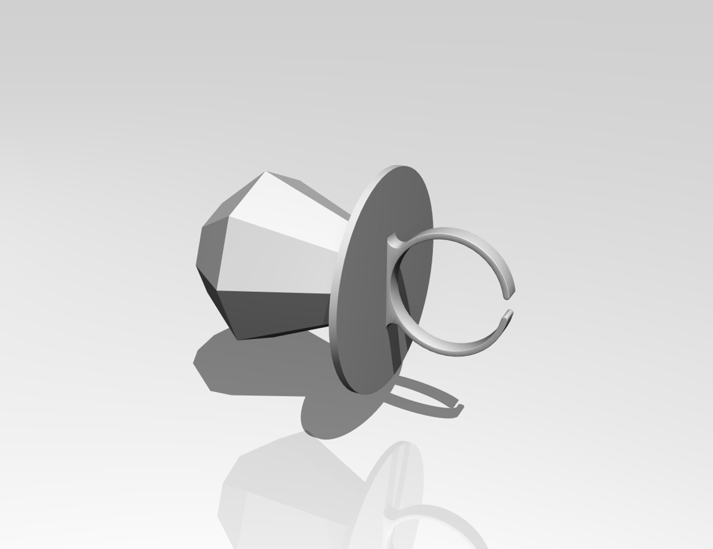 Ring Pop Candy 3d Model
