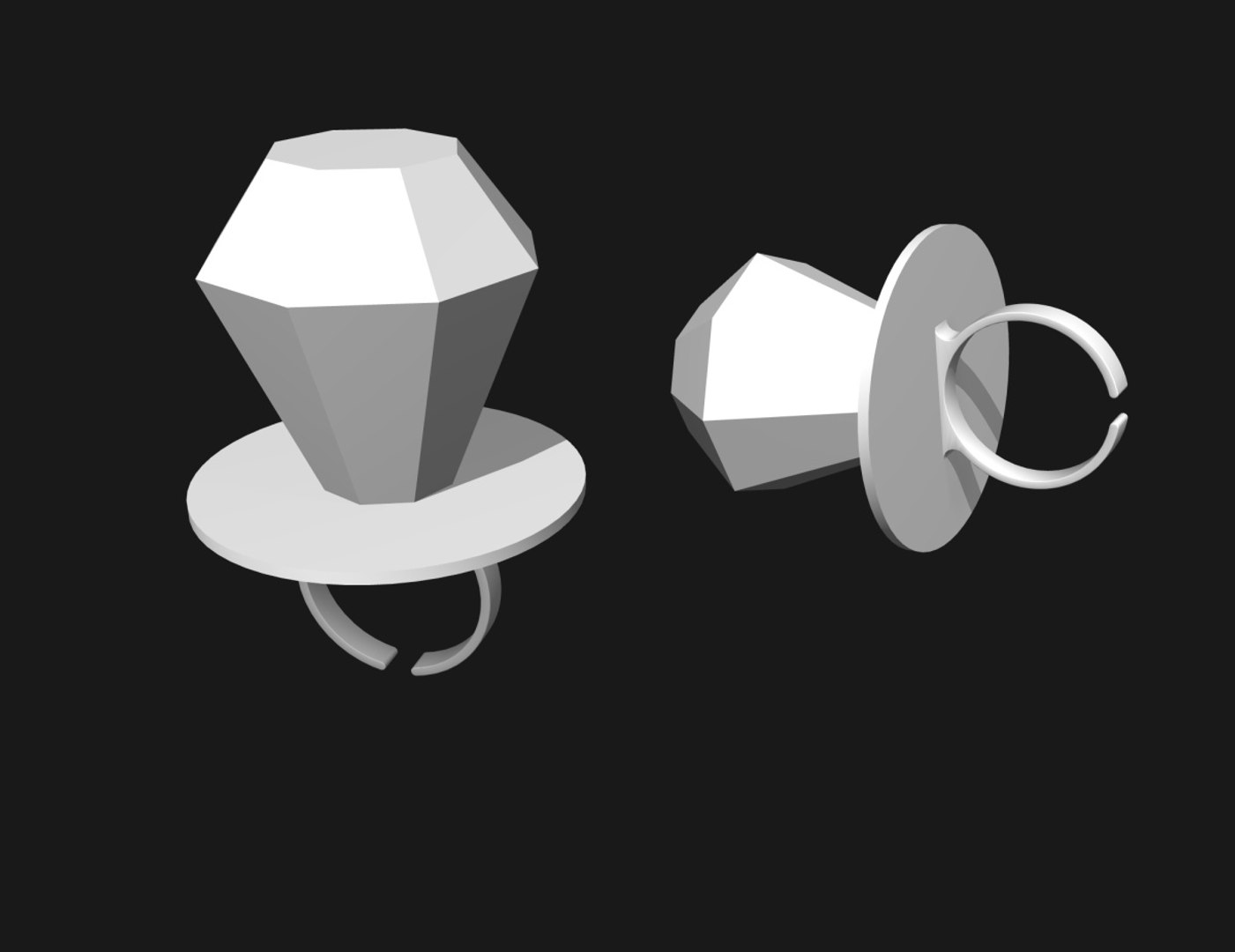 Ring Pop Candy 3d Model