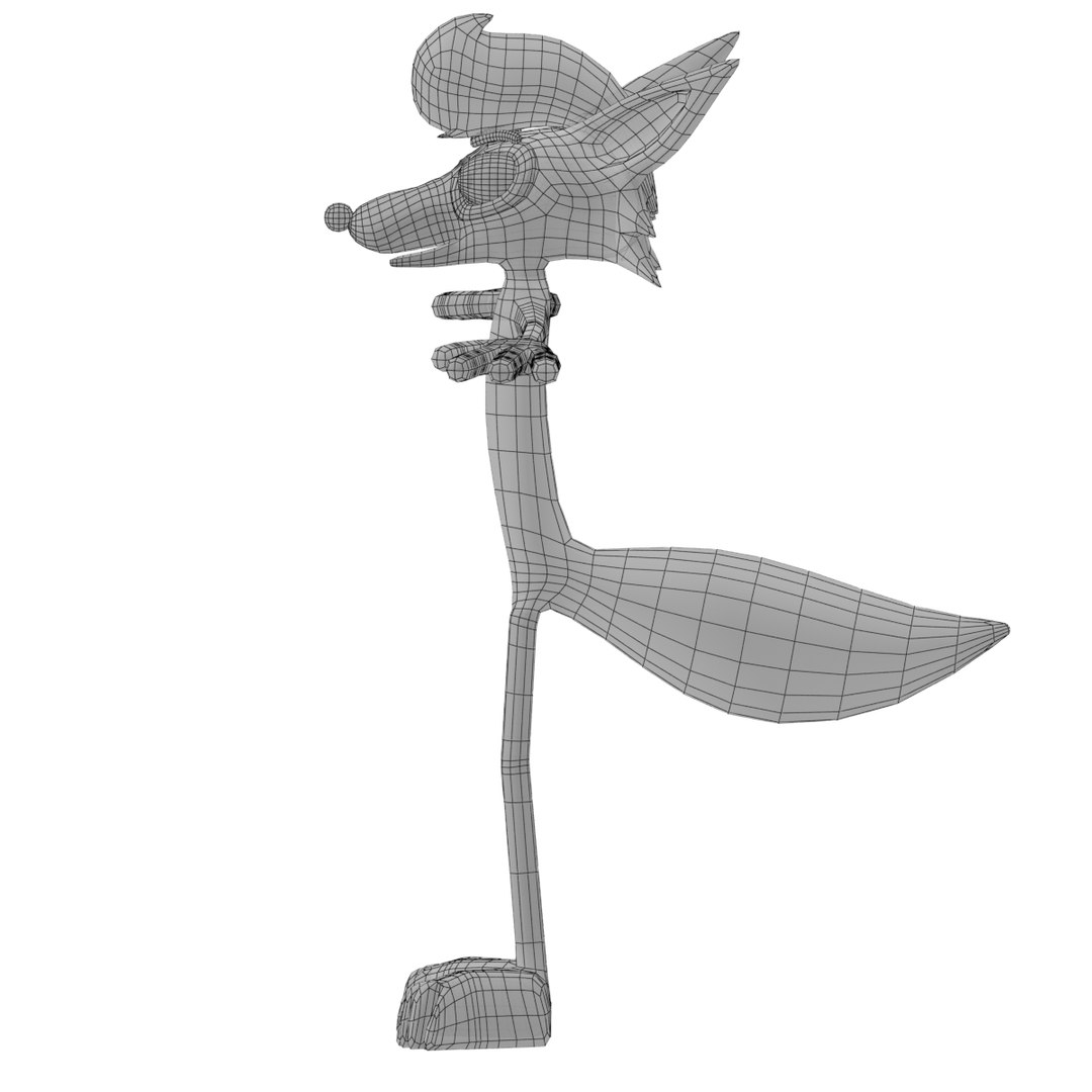 3d Model Fox Character Productions