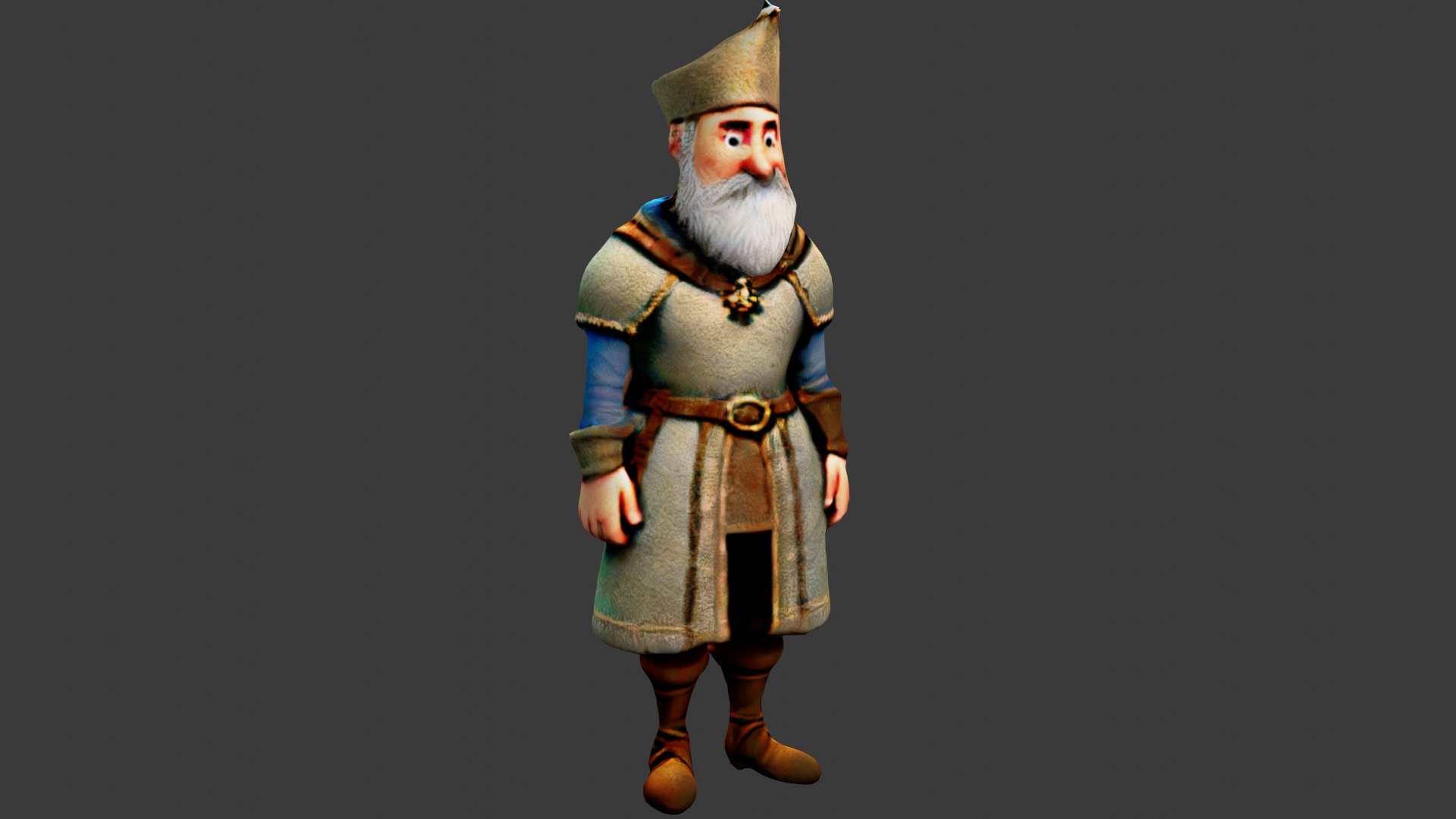 Old King 3D Model - TurboSquid 2127504