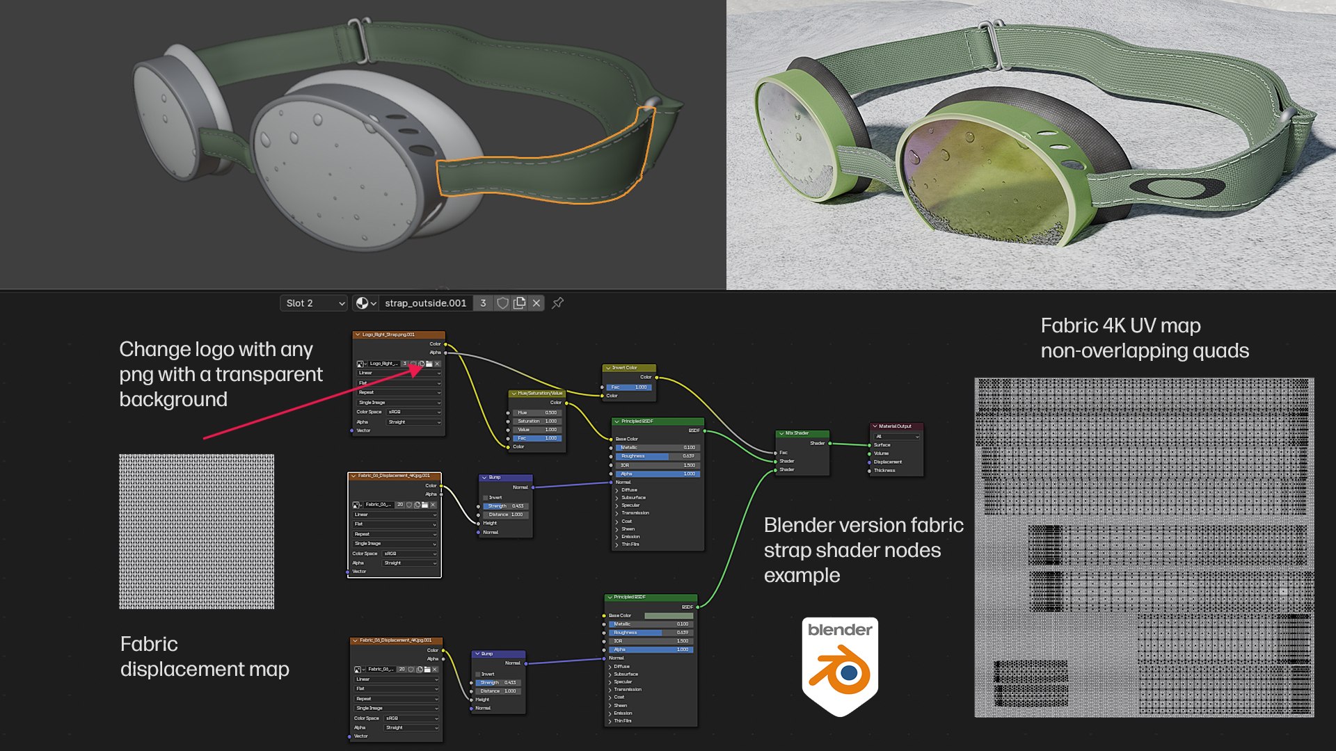 Goggles Sunset 3D Model - TurboSquid 2498232