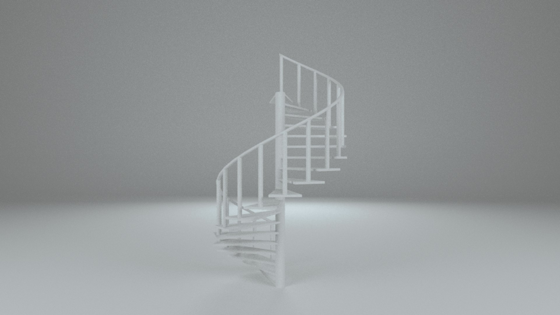 spiral stairs 3d model