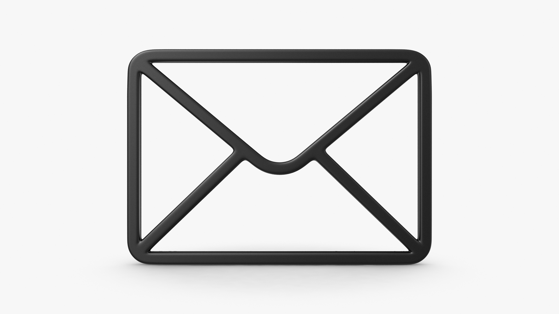 3D Envelope Icon - TurboSquid 2092068