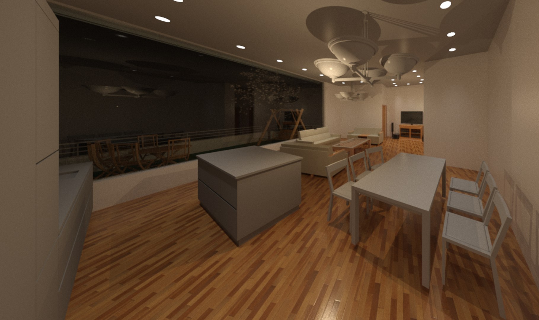 Revit Residential Complex 3D Model - TurboSquid 1463547