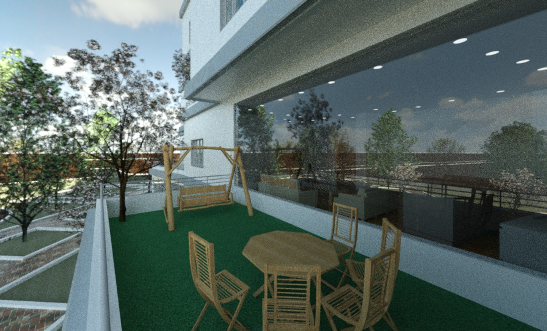 Revit Residential Complex 3D Model - TurboSquid 1463547