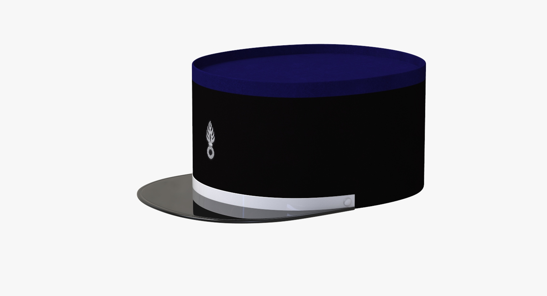 3D french officer cap model - TurboSquid 1354115