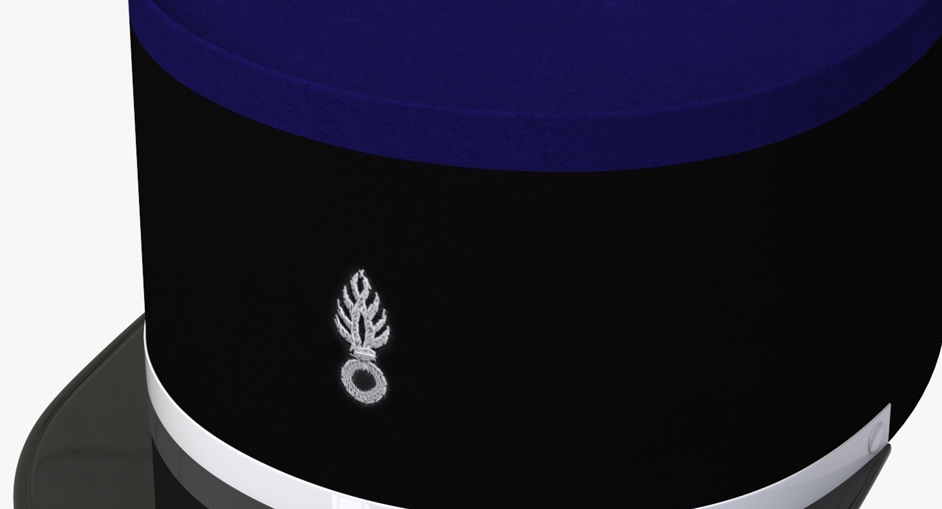 3D french officer cap model - TurboSquid 1354115