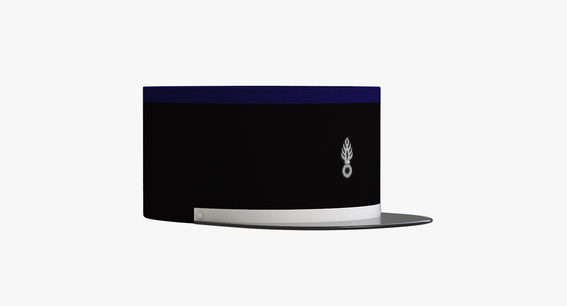 3D french officer cap model - TurboSquid 1354115