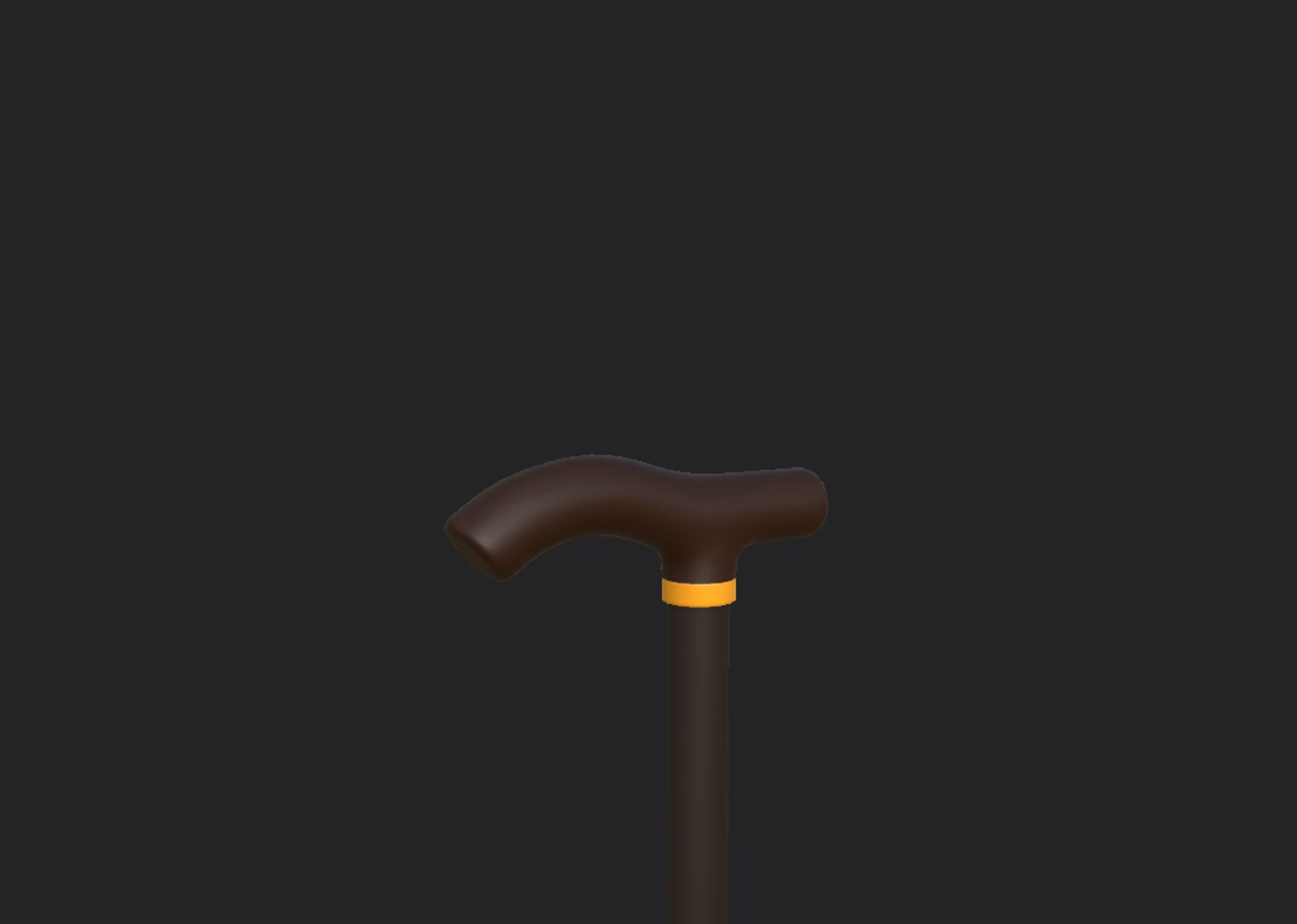Walking Stick 3D Model - TurboSquid 1568359