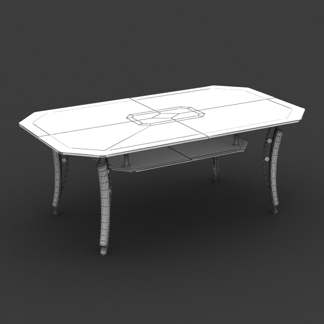 3d Model Center Table