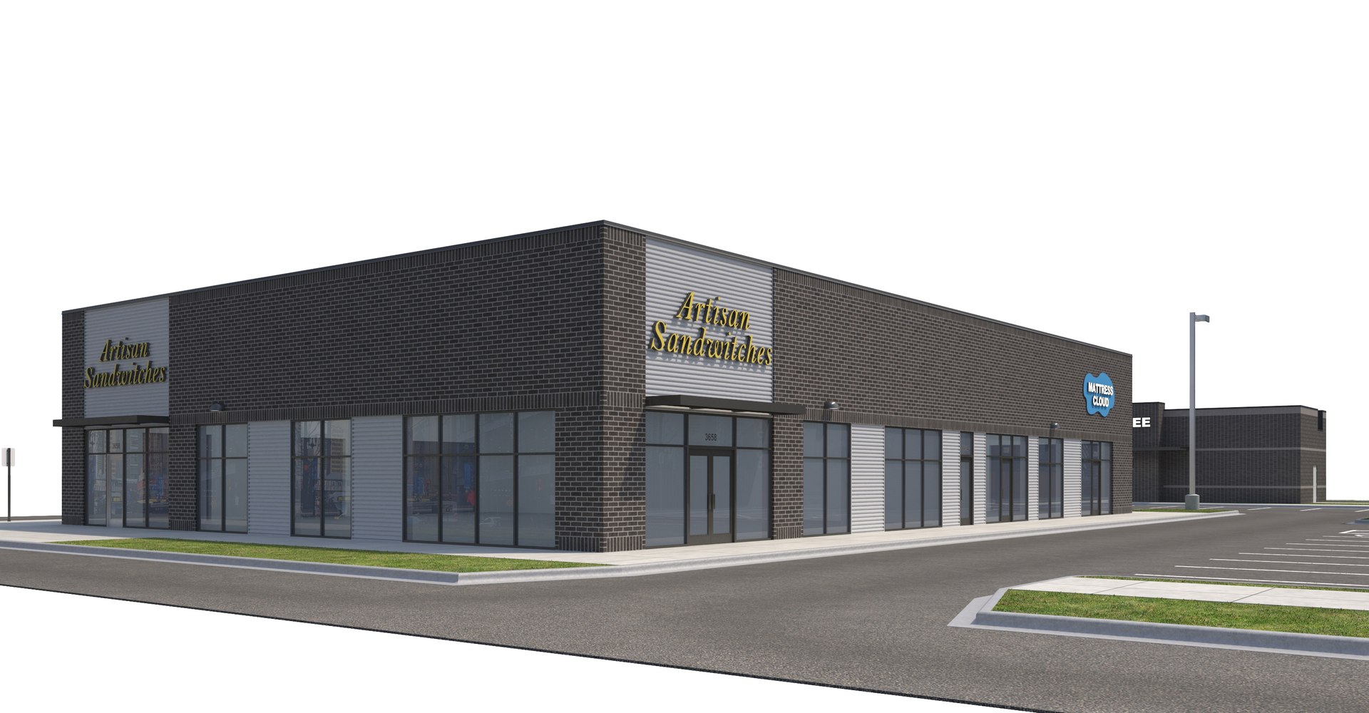 3D Retail Store - TurboSquid 1674086