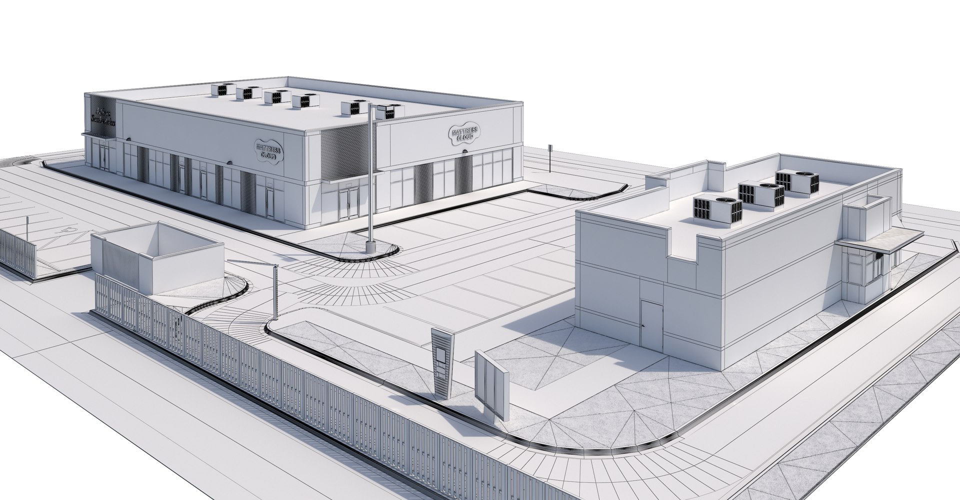 3D Retail Store - TurboSquid 1674086