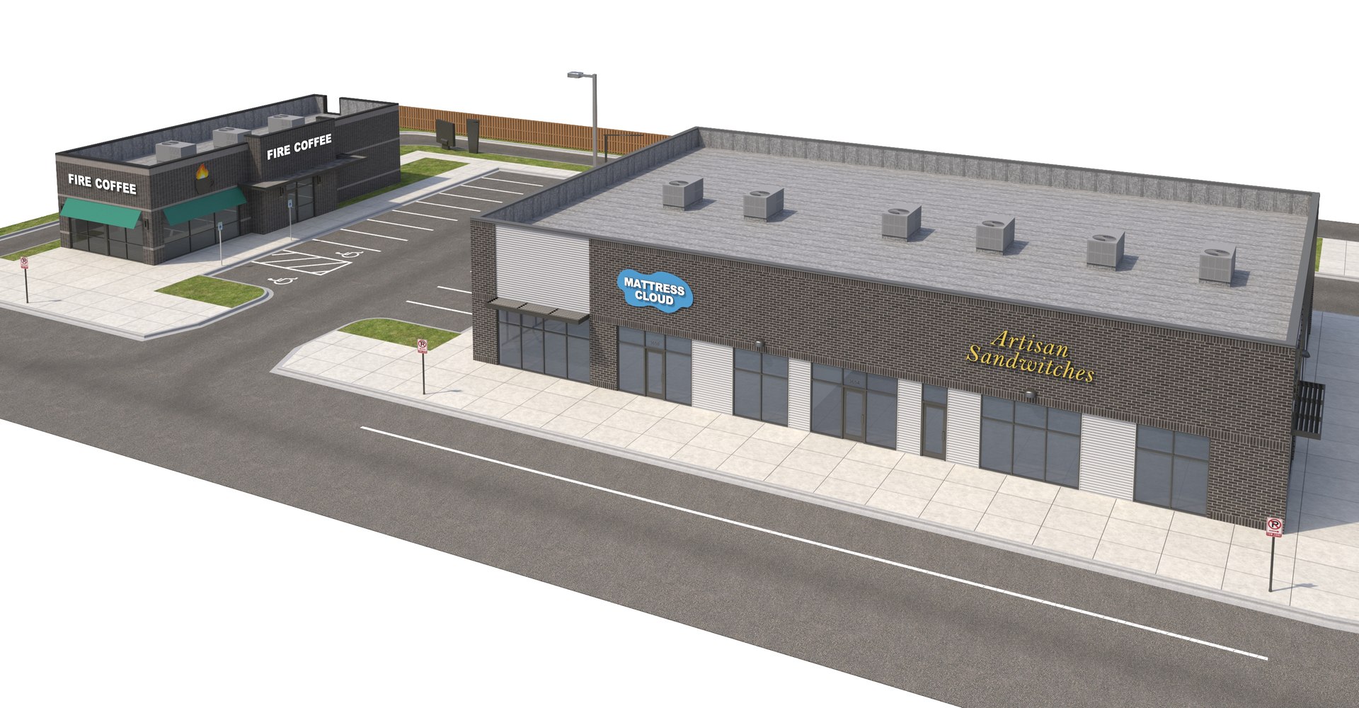 3D Retail Store - TurboSquid 1674086