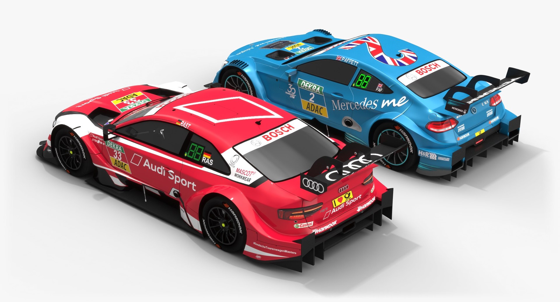 Pack Dtm Car Audi Model - TurboSquid 1323763
