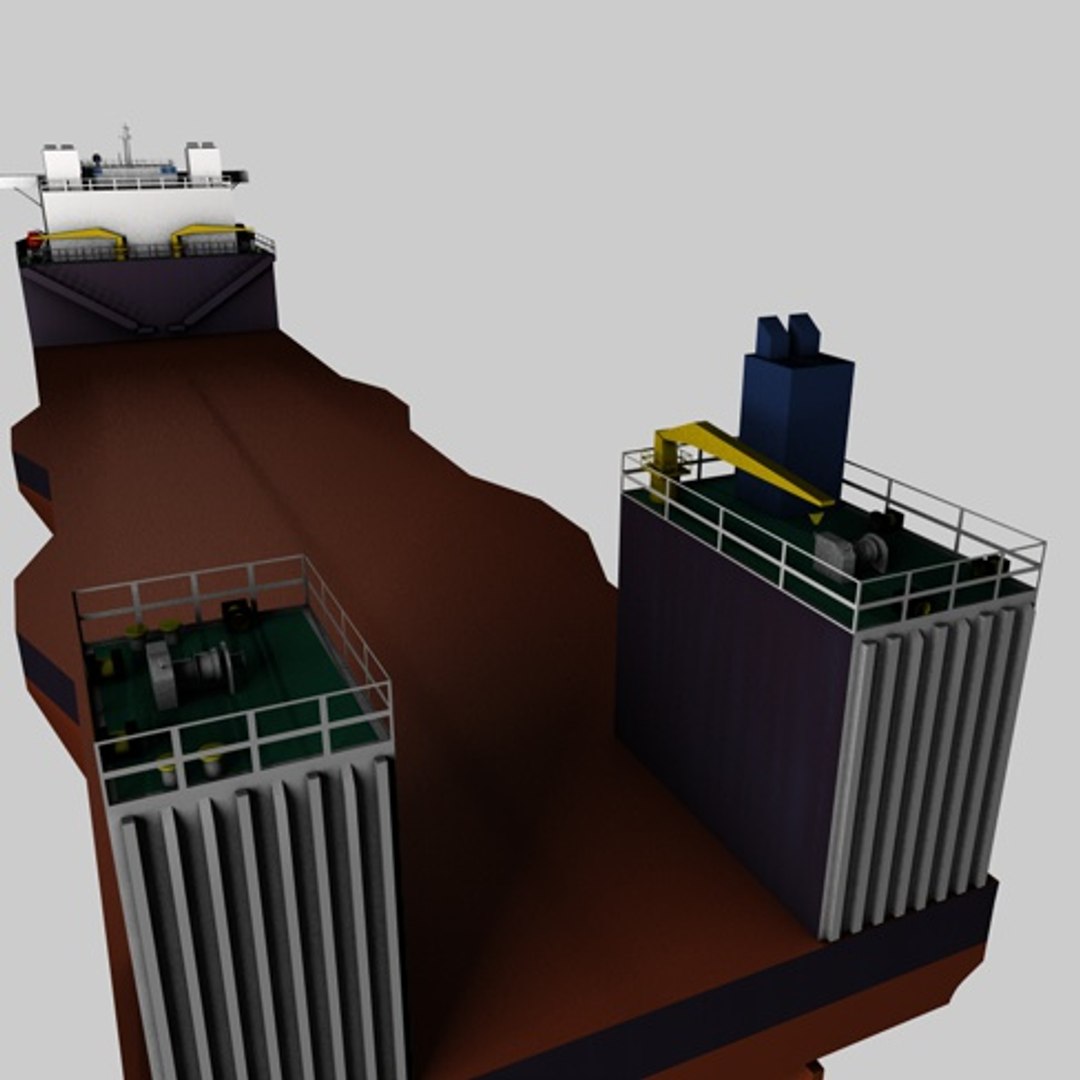 3d Cargo Ship