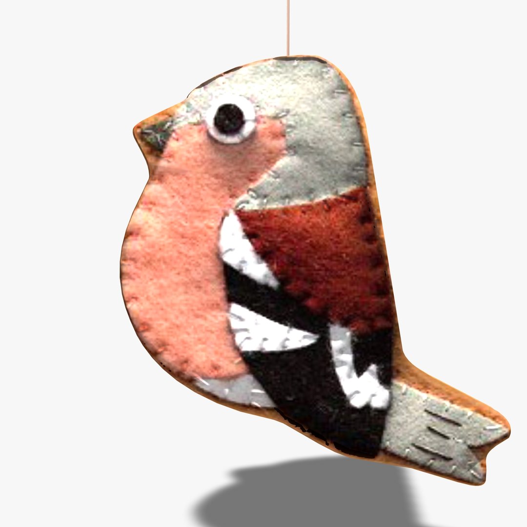 3d Model Handcrafted Bird Mobile