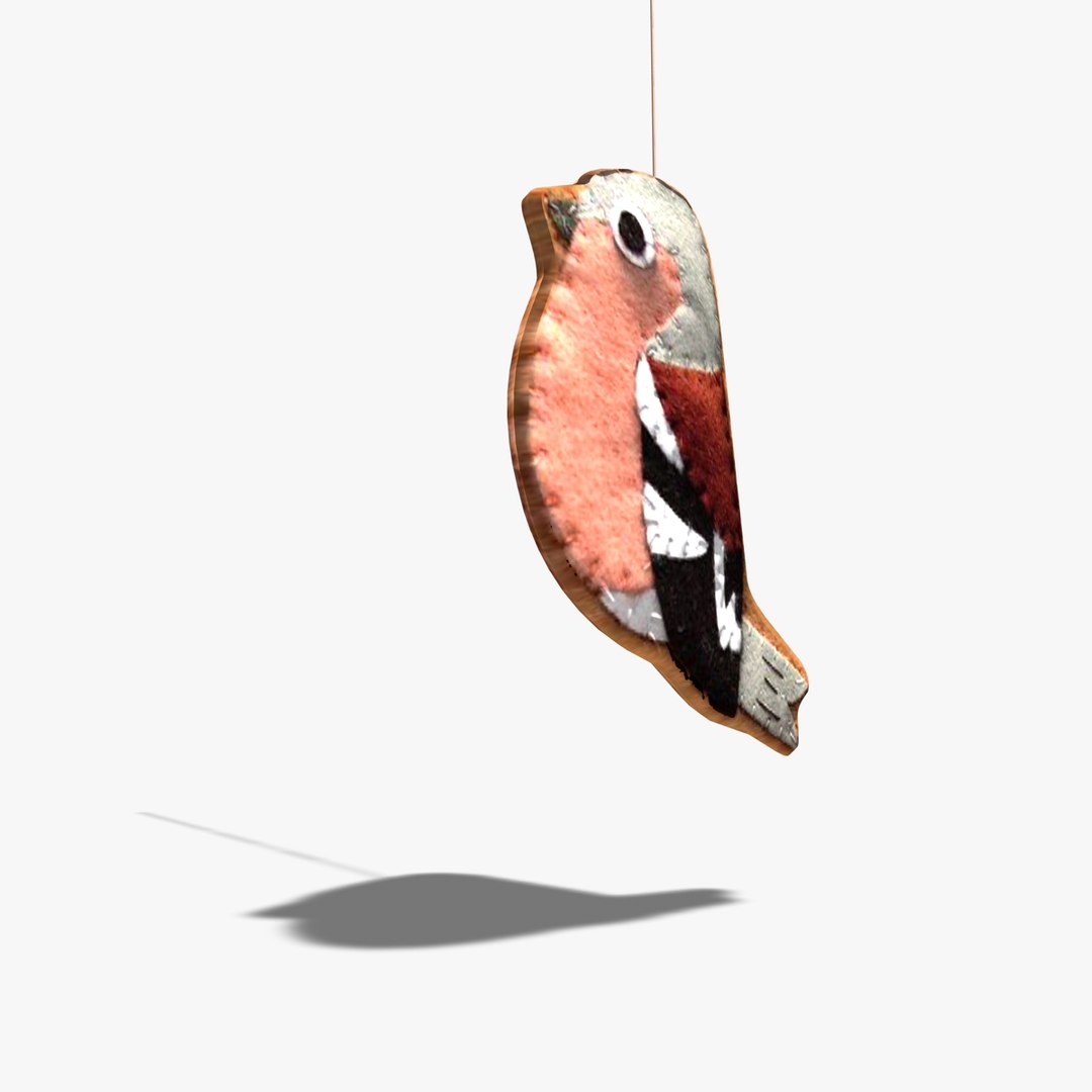 3d Model Handcrafted Bird Mobile