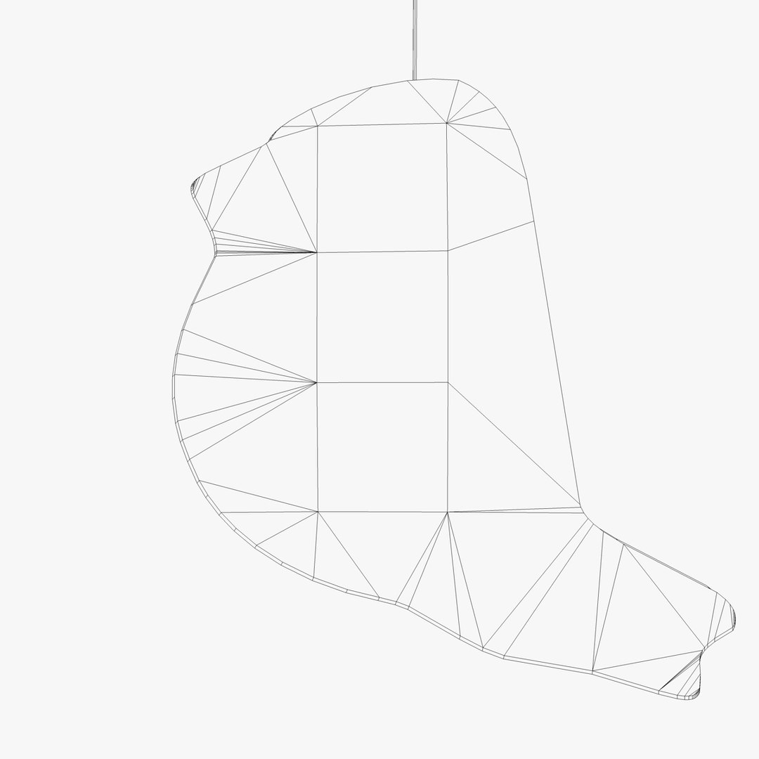 3d Model Handcrafted Bird Mobile