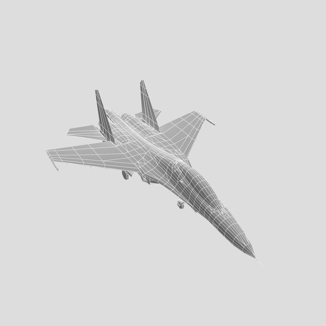 Air Force Rus 3D Model - TurboSquid 1351021