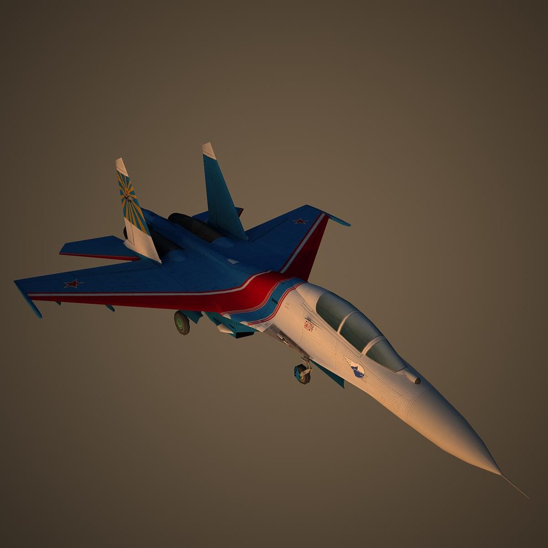 Air Force Rus 3D Model - TurboSquid 1351021