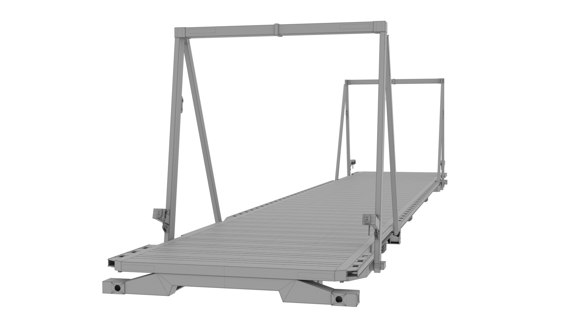 Raildecks container intermodal model - TurboSquid 1554826