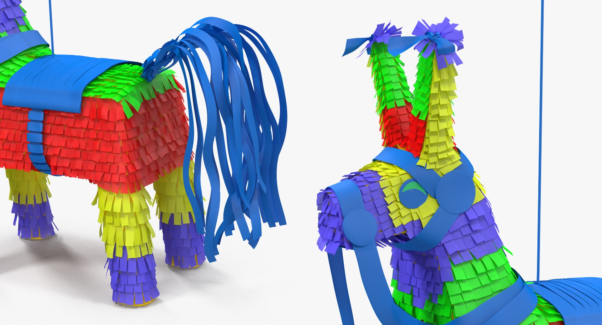 3D Model Pinatas Star Mexican - TurboSquid 1206450