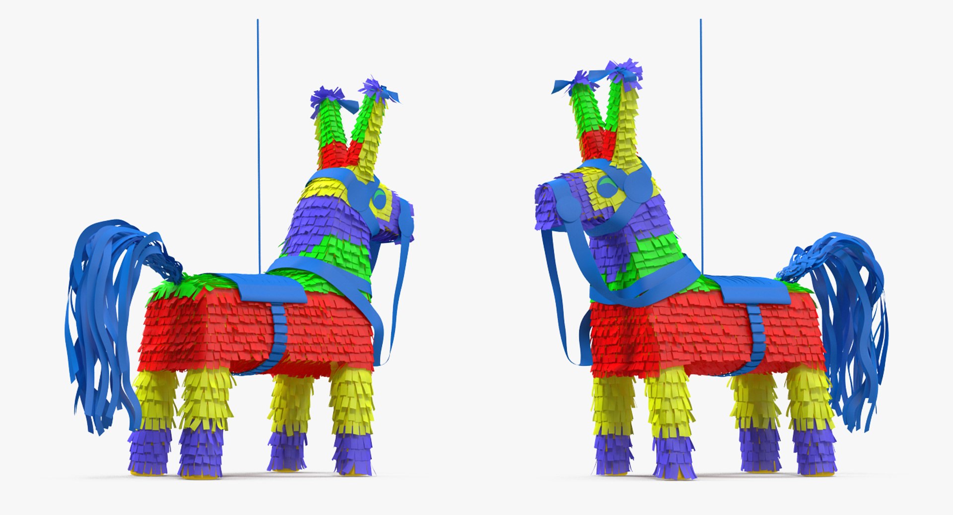 3D Model Pinatas Star Mexican - TurboSquid 1206450