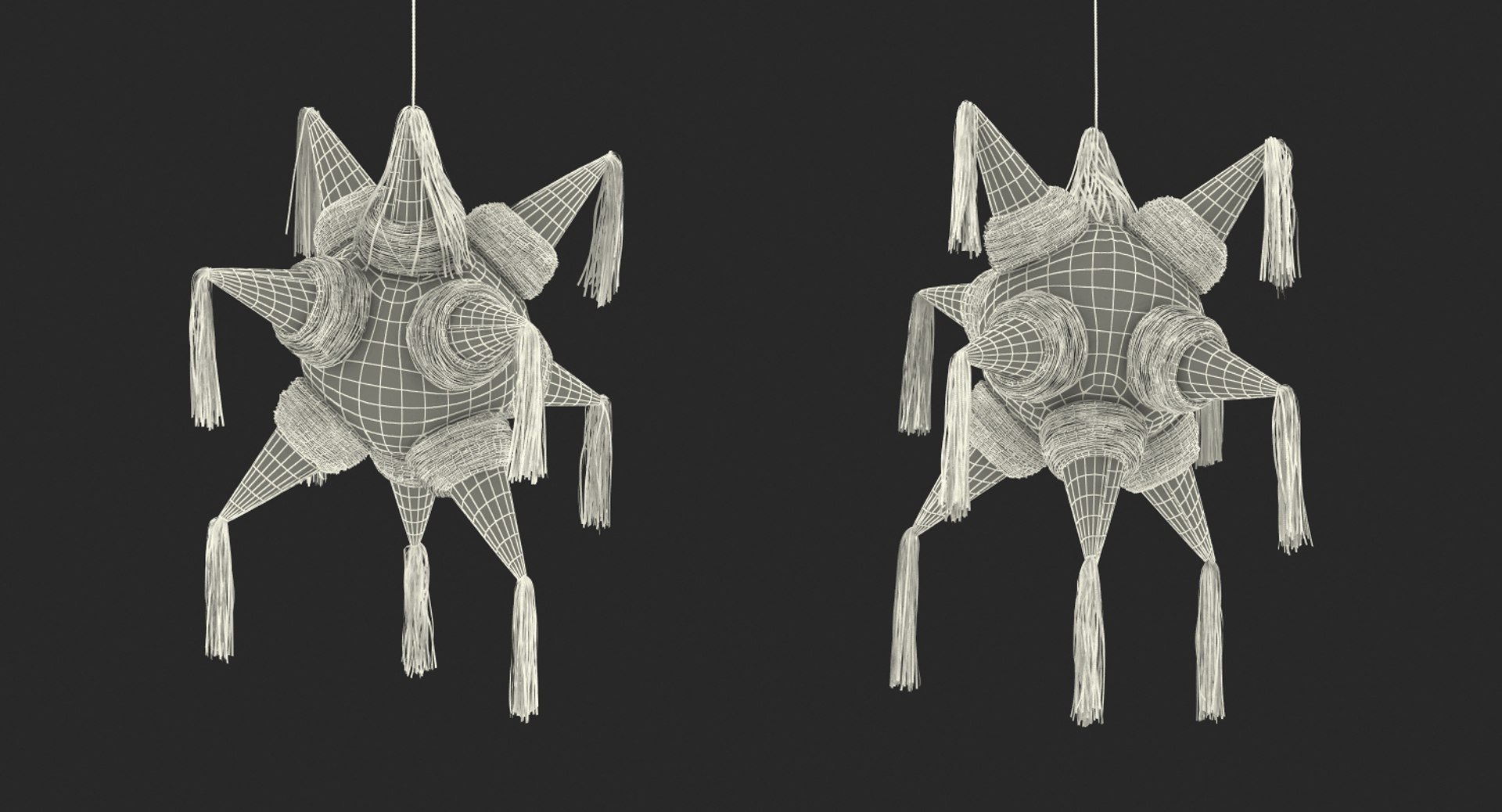 3D Model Pinatas Star Mexican - TurboSquid 1206450