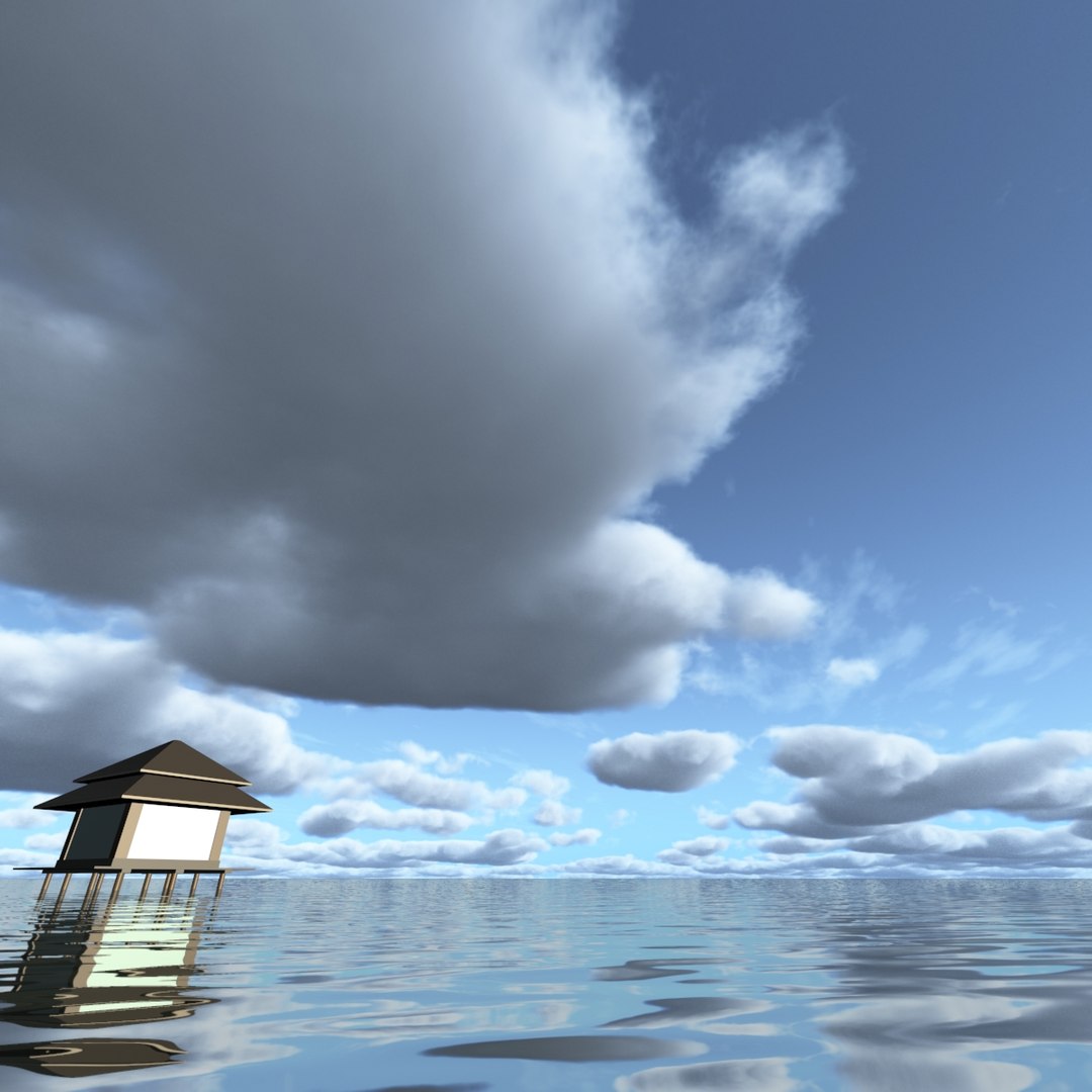 3d Model Sky Clouds