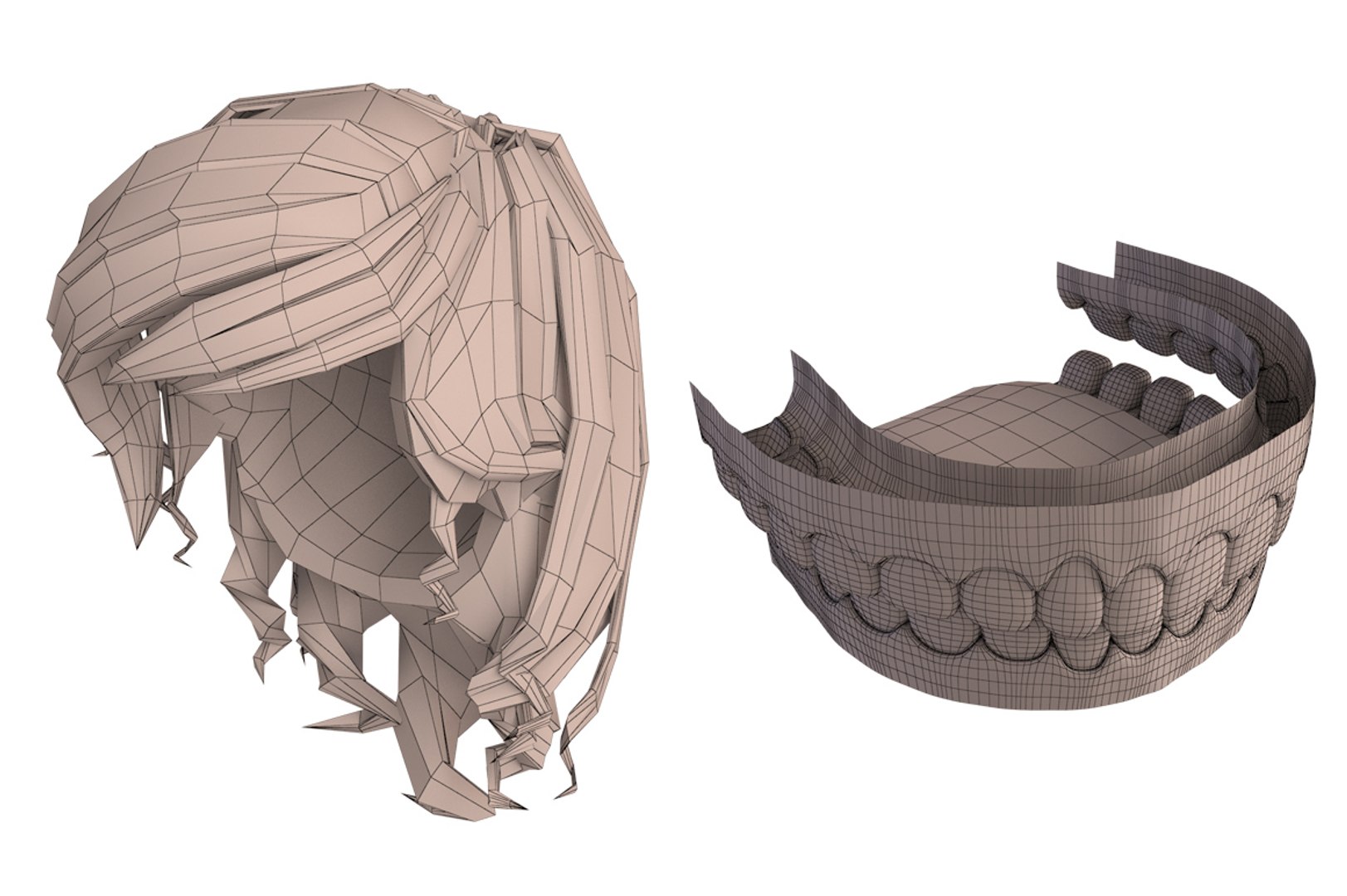 3D Sg2fc Girl Character - TurboSquid 1164702