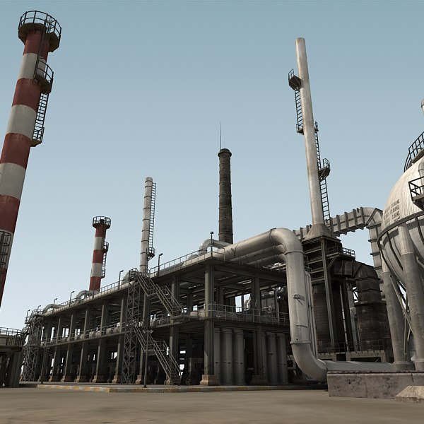 3d model refinery