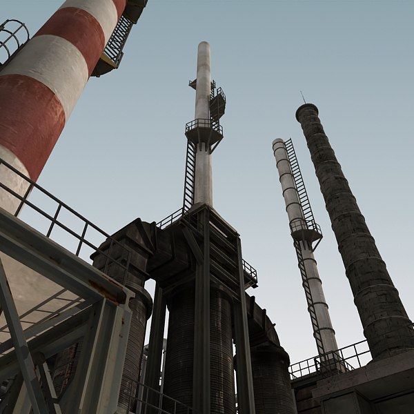 3d model refinery