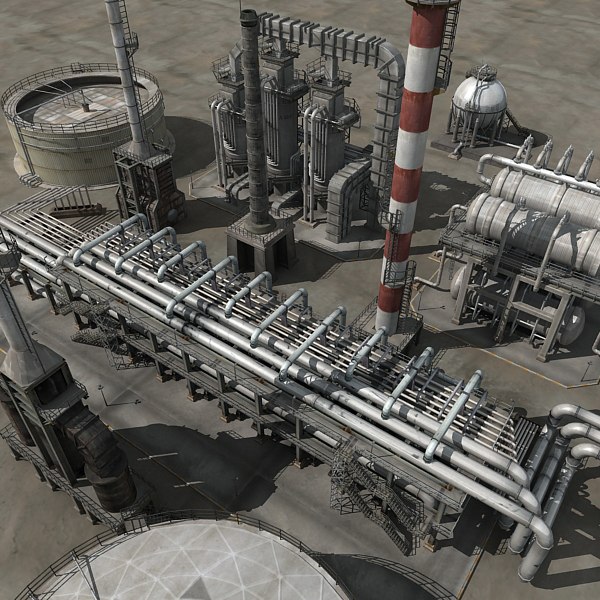 3d model refinery