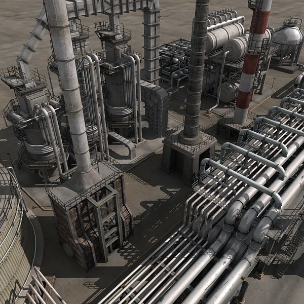 3d model refinery
