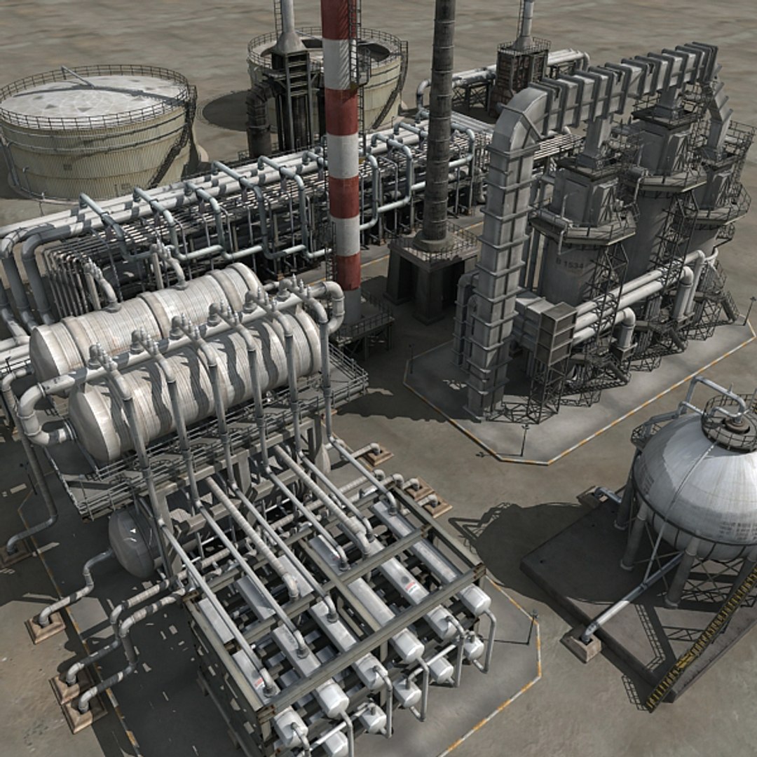 3d model refinery
