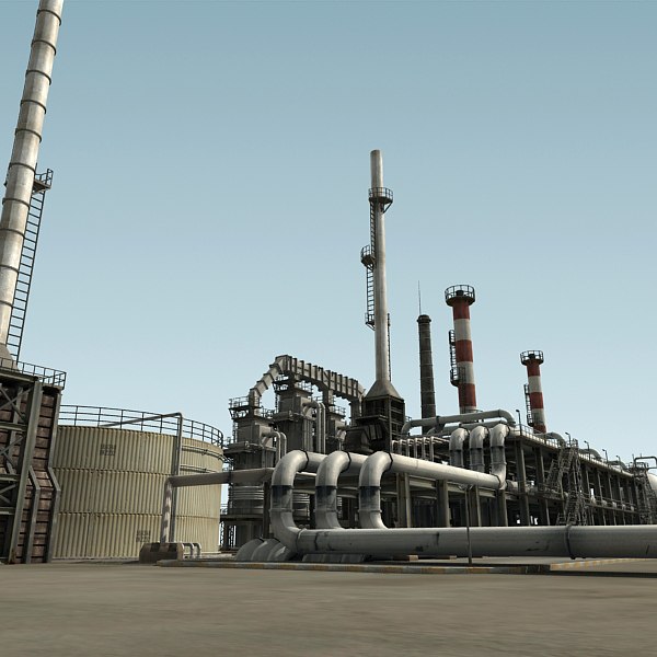 3d model refinery