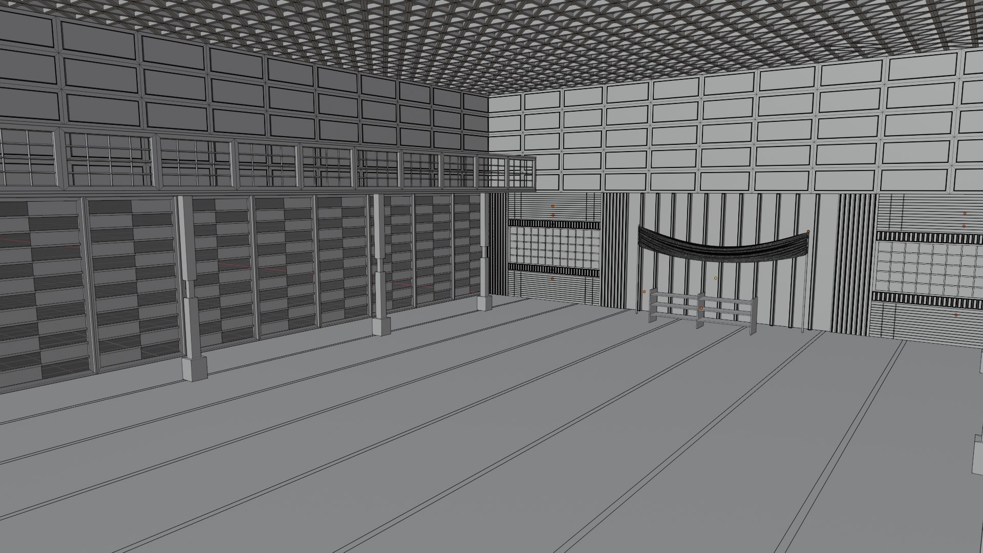 3D Dojo Fighting Hall - TurboSquid 2157971